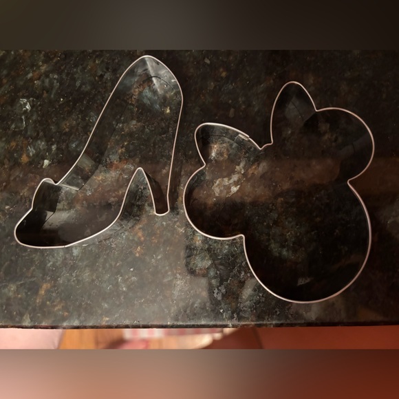 Disney | Kitchen | Cinderella And Minnie Mouse Cookie Cutters | Poshmark